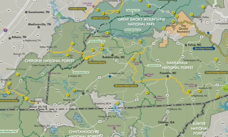 Managing a Major Map - Partners of the Cherokee National Forest